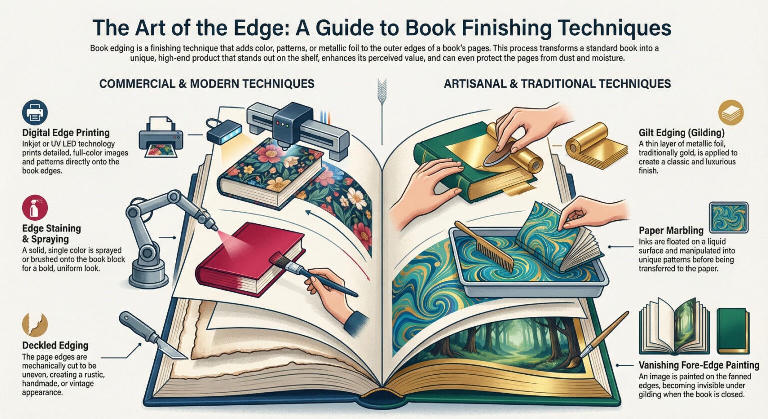 Elevating Book Design with Automated Gilding and Digital Printing Solutions